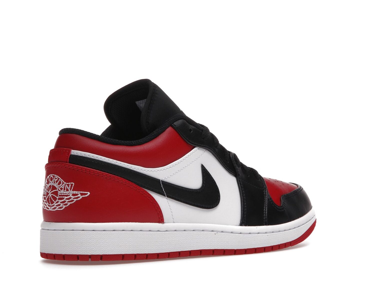 Nike Air Jordan 1 Low Bred Toe 2.0 - Shoe Locker