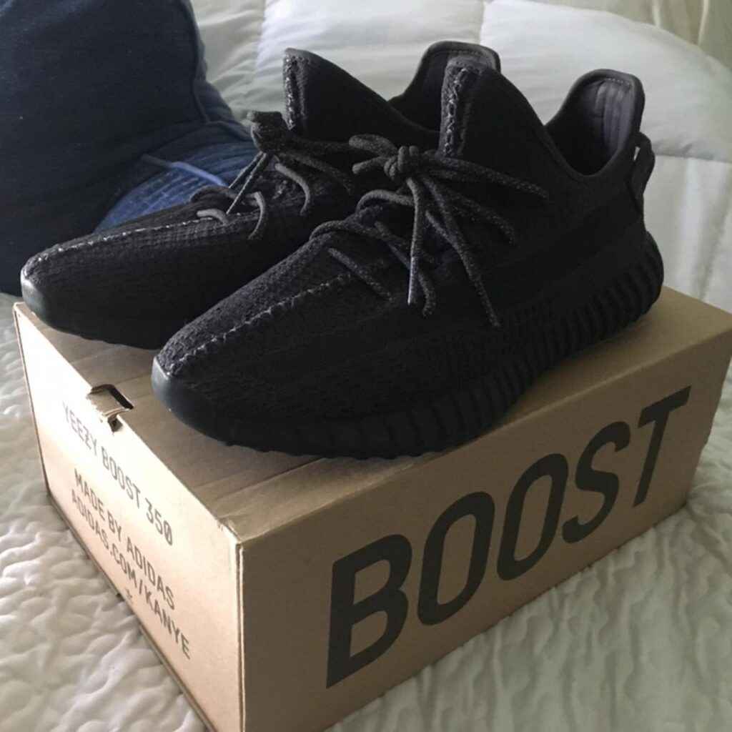 ADIDAS YEEZY BOOST 350 STATIC BLACK (LACE REFLECTIVE) WITH ALL ...