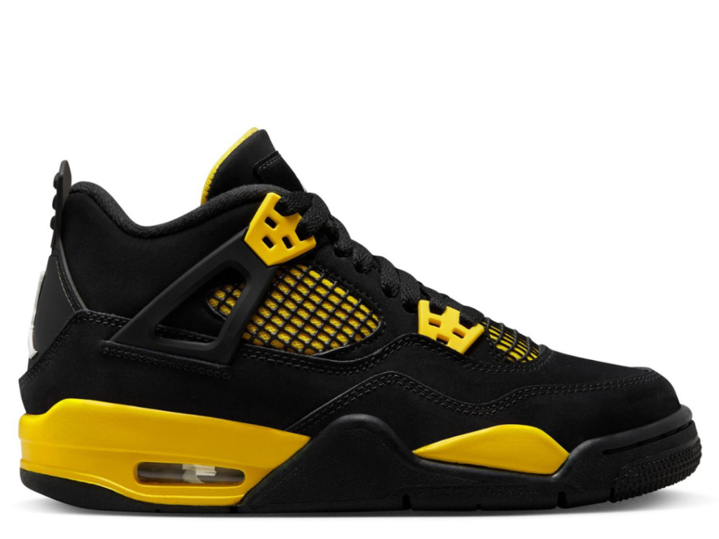 AIR JORDAN 4 RETRO THUNDER YELLOW - Shoe Locker